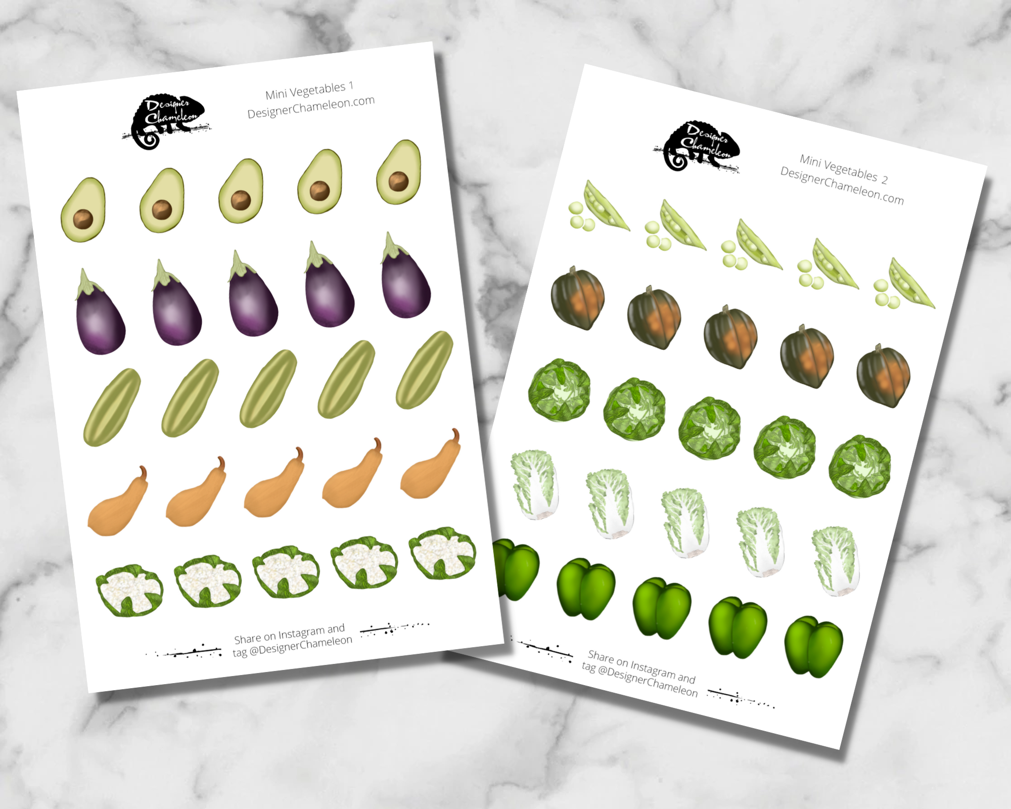 Mini Vegetables – Designer Chameleon